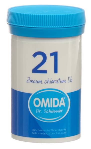 OMIDA SCHÜSSLER NR21 ZINC CHLOR TABL D 6 DS 100 G