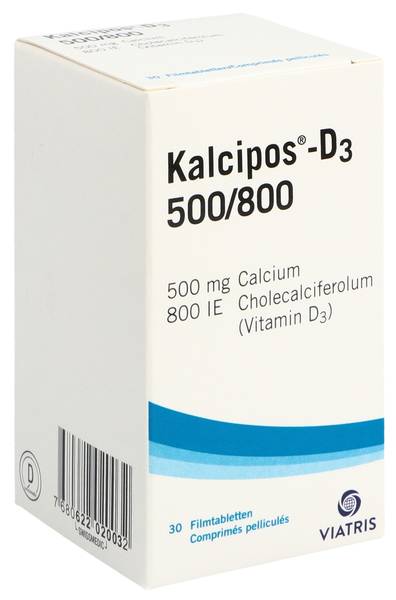 KALCIPOS-D3 FILMTABL 500/800 DS 30 STK